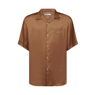 Ih Nom Uh Nit Kurz&auml;rmeliges Hemd - - Shirts - Herren - Braun - M