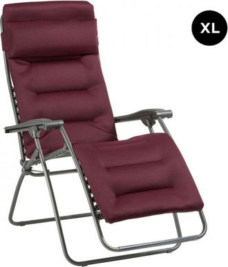 Lafuma Mobilier Lafuma Mobilier - Lafuma rsx clip xl Air Comfort Relaxliege Bordeaux Sonnenliege LFM2041.3186