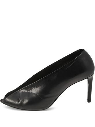 Balenciaga escarpins en cuir 80 mm - Noir