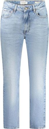 Guess Hellblaue Mom Jeans mit Waschung - - Jeans - Damen - Blau - W26 L29