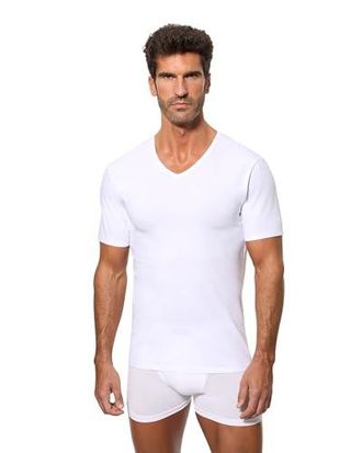 Abanderado Shirt Manches Courtes, Blanc, L Homme