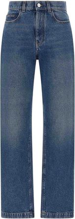 Marni Straight Leg Jeans - Blau