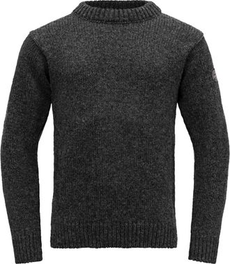 Devold Nansen Sweater Crew Neck, XXL, Anthracite 940A