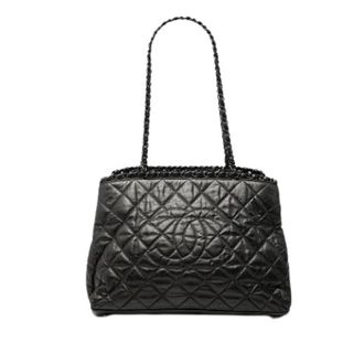 Chanel Pre-owned Leder Tote - - Pre-owned - Damen - Schwarzk - ONE SIZE