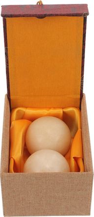 IFUNDOM Portable Jade Hand Massage Balls Kleines Multifunktionales Massagegerät für Handentspannung Tragbare Fitness kugeln mit Glatter Oberfläche für Handgym