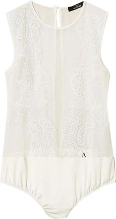 Twin-Set Actitude, Femme, Tops, Beige, Taille: 42 FR Bodysuit