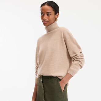 La Redoute Collections Pull Col Roul&eacute; En Fine Maille Cachemire