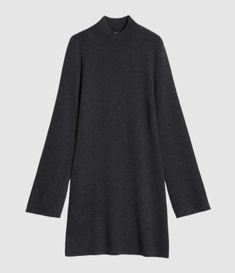 Vanessa Bruno Robe Courte Florane Anthracite