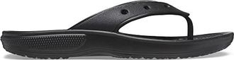 Crocs Unisexe Adulte Classic Crocs Flip Tongs, Black, 38/39 EU