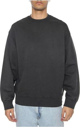 Carhartt Work in Progress Homme, Sweatshirts et sweats &agrave; capuche, Noir, Taille: L Crewneck SweaT-shirt