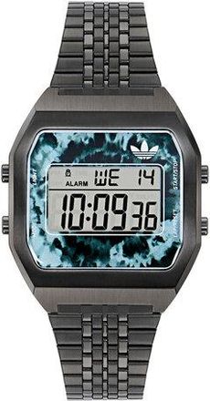 adidas Uhr Digital Two AOST24558 Schwarz