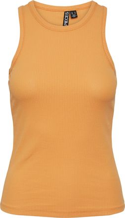 Pieces Damen Pcruka Boxer Tank Top Noos Bc, Tangerine,S