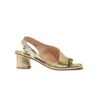 Scarosso Jill Handmade High Heel Sandalen - - Shoes - Damen - Gelb - 37 EU