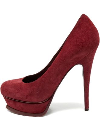 Saint Laurent Tribtoo platform pumps - Rot
