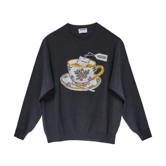 Moschino Maglia Tazzina - - Knitwear - Damen - Schwarzk - S