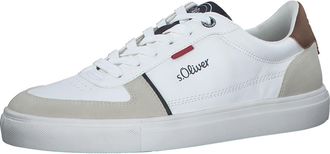 s.Oliver Herren 5-5-13621-30 Sneaker, White Comb 5 13621 30 110, 42 EU