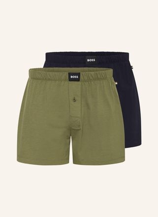HUGO BOSS 2er-Pack Boxershorts gruen