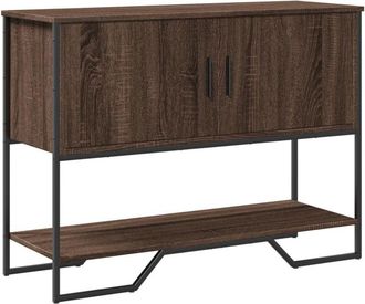 vidaXL Konsolentisch Braun Eichen-Optik 100x35x74,5 cm Holzwerkstoff - Vidaxl