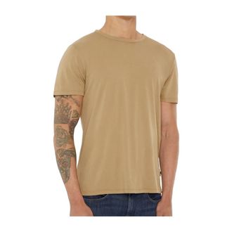 7 For All Mankind Federleichtes T-Shirt - - Tops - Herren - Beige - M