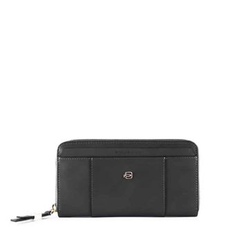 Piquadro Circle Zip Around Brieftasche - - Accessories - Damen - Schwarzk - ONE SIZE