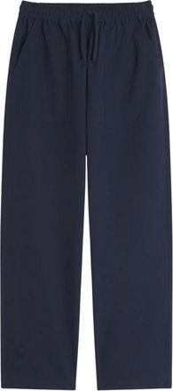 Maison Kitsun&eacute; Homme, Pantalons, Bleu, Taille: S Pantalon de travail