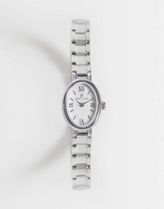 Abbott Lyon montre ovale Monroe - argent-Argent&eacute;