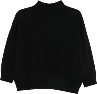 VANIS&Eacute; Femme, Pulls, Noir, Taille: 38 FR Col roul&eacute;s