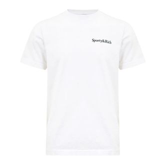 Sporty & Rich Health Resort T-Shirt - - Tops - Herren - Wei&szlig; - L