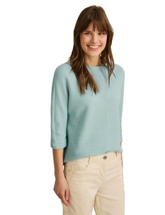 Cecil Damen Ajour Strukturshirt