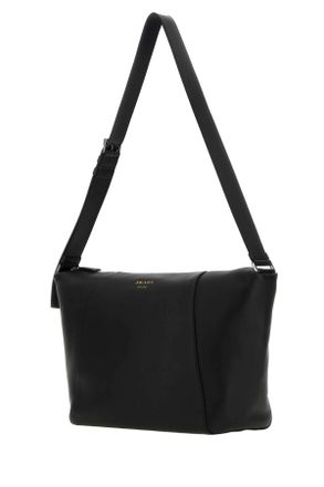 Prada Mens Black Leather Crossbody Bag Nero Borse A Mano