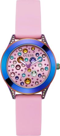 Guess Uhr - Analoge Uhr Gt Mini Wonderlust - Gr. unisize - in Rosa - f&uuml;r Damen
