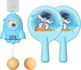 Generic Pong Trainer Set - Hanging Paddle Exerciser Set, Tischtennistrainer Kids Children Boys Girls | Solo Practice Drill, Hand Eye Koordination Training, Re