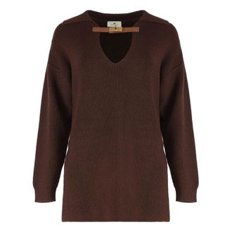 Elisabetta Franchi Strickware - - Knitwear - Damen - Braun - M