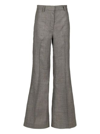 Hannes Roether wide-leg trousers - Grau