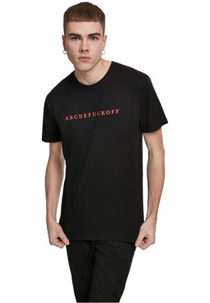 Mister Tee Herren Mt764 ABC T-Shirt, Schwarz, 4XL EU