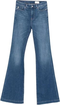 AG - Adriano Goldschmied Femme, Jeans, Bleu, Taille: W25 Tropea Jean &Eacute;vas&eacute; Taille Haute