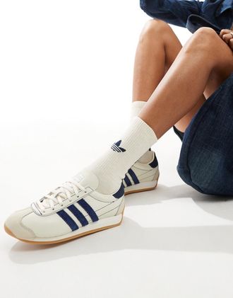 adidas Originals Country OG - Baskets - Blanc cassé/indigo-Multicolore