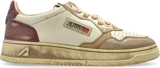 Autry Femme, Chaussures, Jaune, Taille: 40 EU Medalist Low Super Vintage