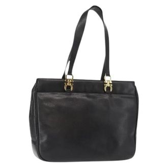 Ferragamo Sac bandouli&egrave;re Pre-owned - Femme - Pre-owned - Noir - Taille: ONE Size
