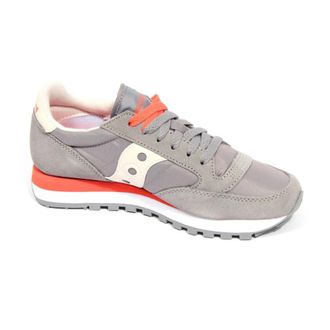 Saucony Grau/Koralle Jazz Original Sneakers - - Shoes - Damen - Grau - 37 EU