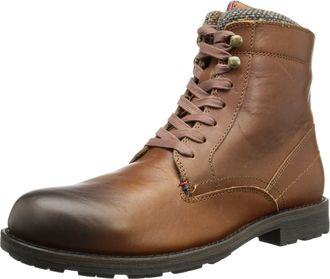 Tommy Hilfiger Clift 7A FM56815997, Herren Biker Boots, Braun (Winter Cognac 906), EU 46