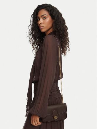 Lauren Ralph Lauren Handtasche 432977374012 Dunkelbraun