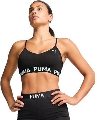 Puma Soutien-gorge Move Strong pour femme, Noir, S