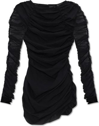 The Mannei Narikala drapiertes Kleid - - Dresses - Damen - Schwarzk - XS