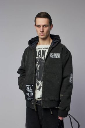 Enfants Riches Deprimes War Started Hooded Work Jacket
