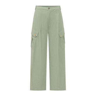 Pinko Rosalin Hosen - - Trousers - Damen - Gr&uuml;n - S