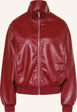 Neo Noir Neo Noir Lederjacke Chandra rot