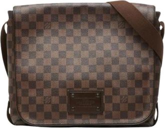 Louis Vuitton Sac bandouli&egrave;re vintage doccasion - Femme - Pre-owned - Brun - Taille: ONE Size