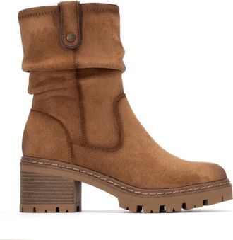 Refresh Freizeitstiefeletten Damen Taupe - Bequeme und vielseitige Schuhe - Casual Mode - Modell 17302101 (Größe 37)