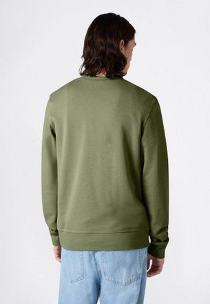 Champion Sweatshirt ICONS CONTRAST Terry Crewneck Sweatshirt sportlicher Stil, aus Baumwolle und Polyester